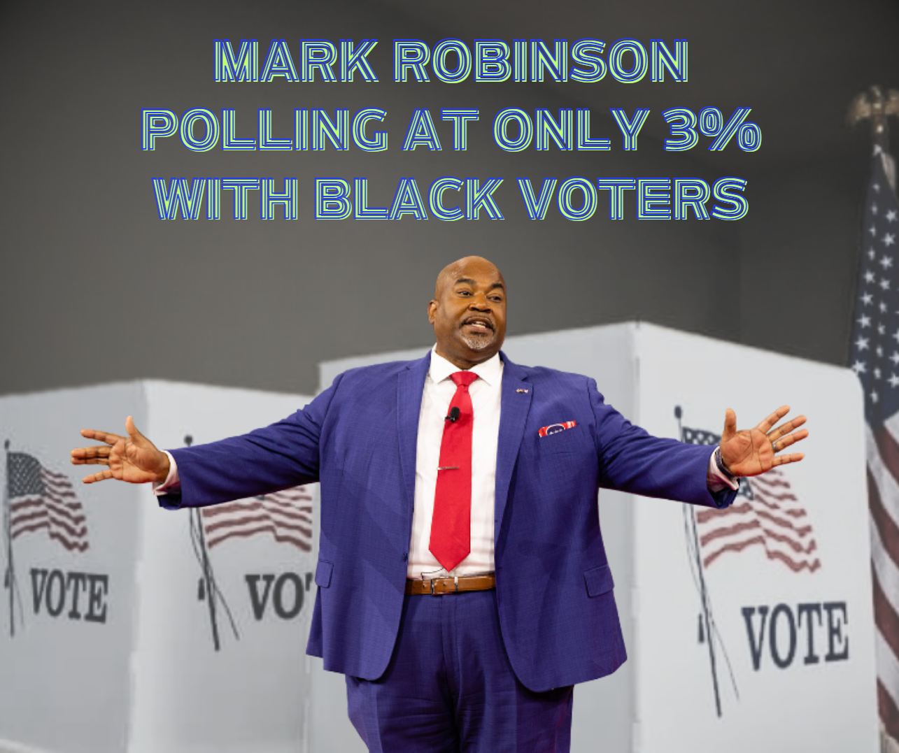 Lt. Gov. Mark Robinson has far more confidence in winning Black votes ...