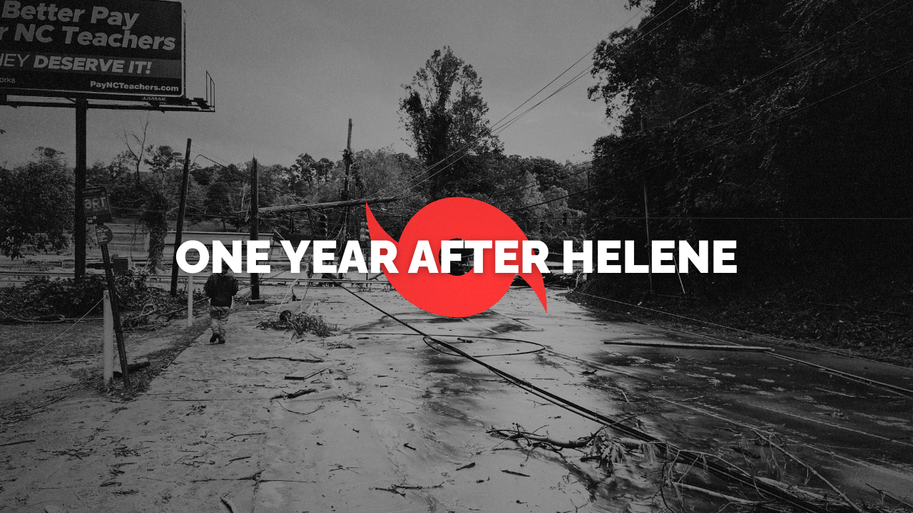One Year After Helene — Progress NC Action